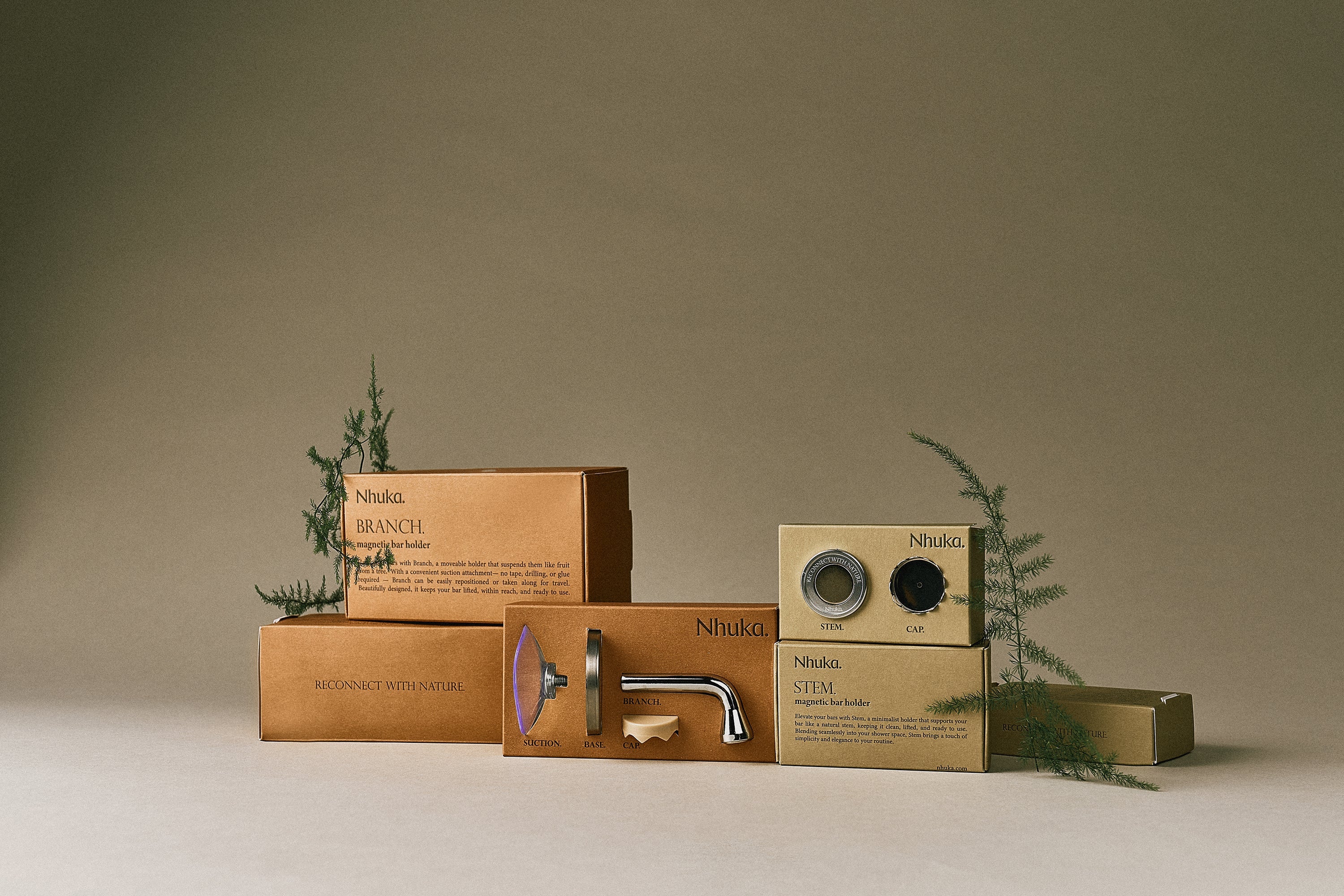 Shower Essentials – Magnetic Bar Holders for Soap & Shampoo | Nhuka – Nhuka